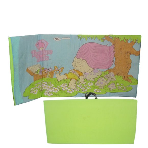 Vintage | Accents | Vintage Treasure Trolls Nap Map 992 Foldup Nylon ...